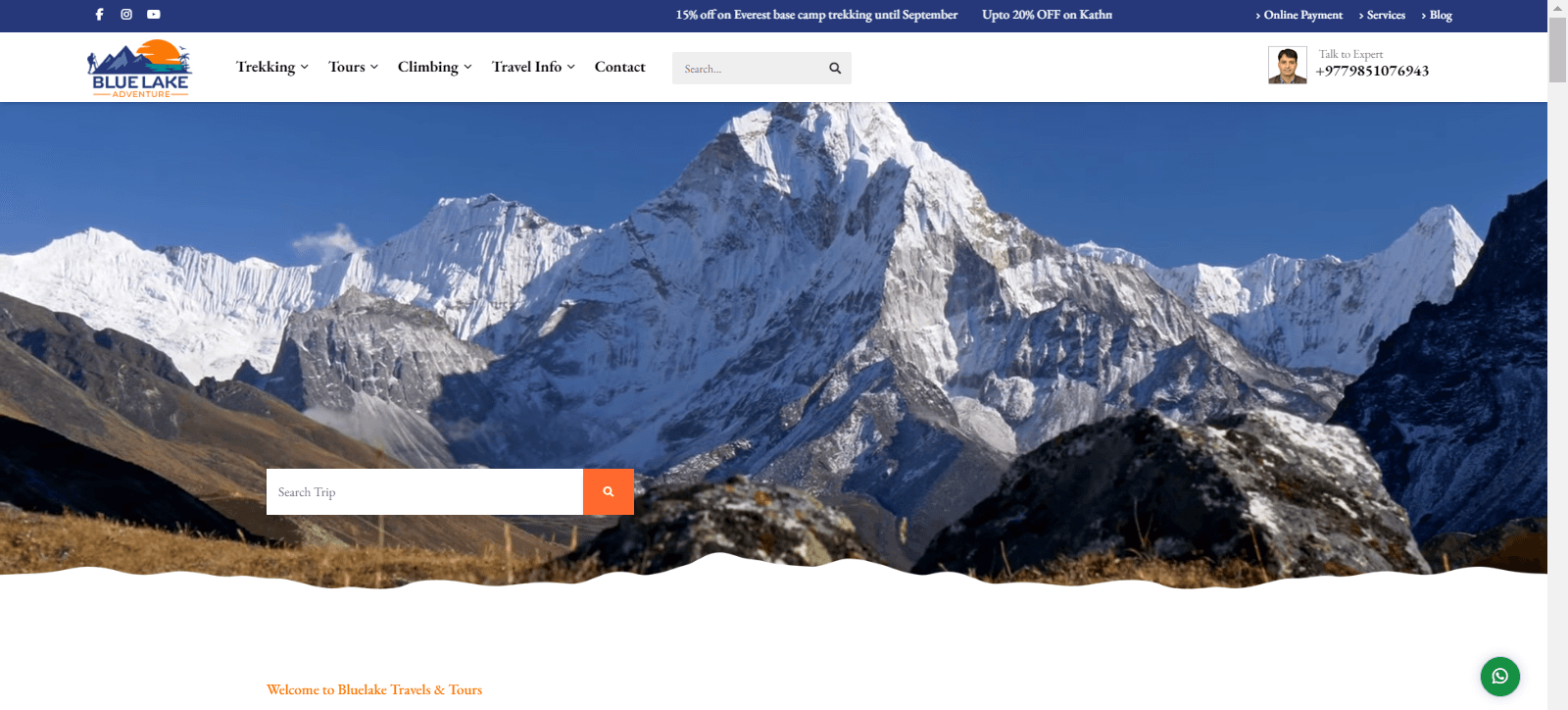 SEO Case Study: Blue Lake Travels - TM Studio